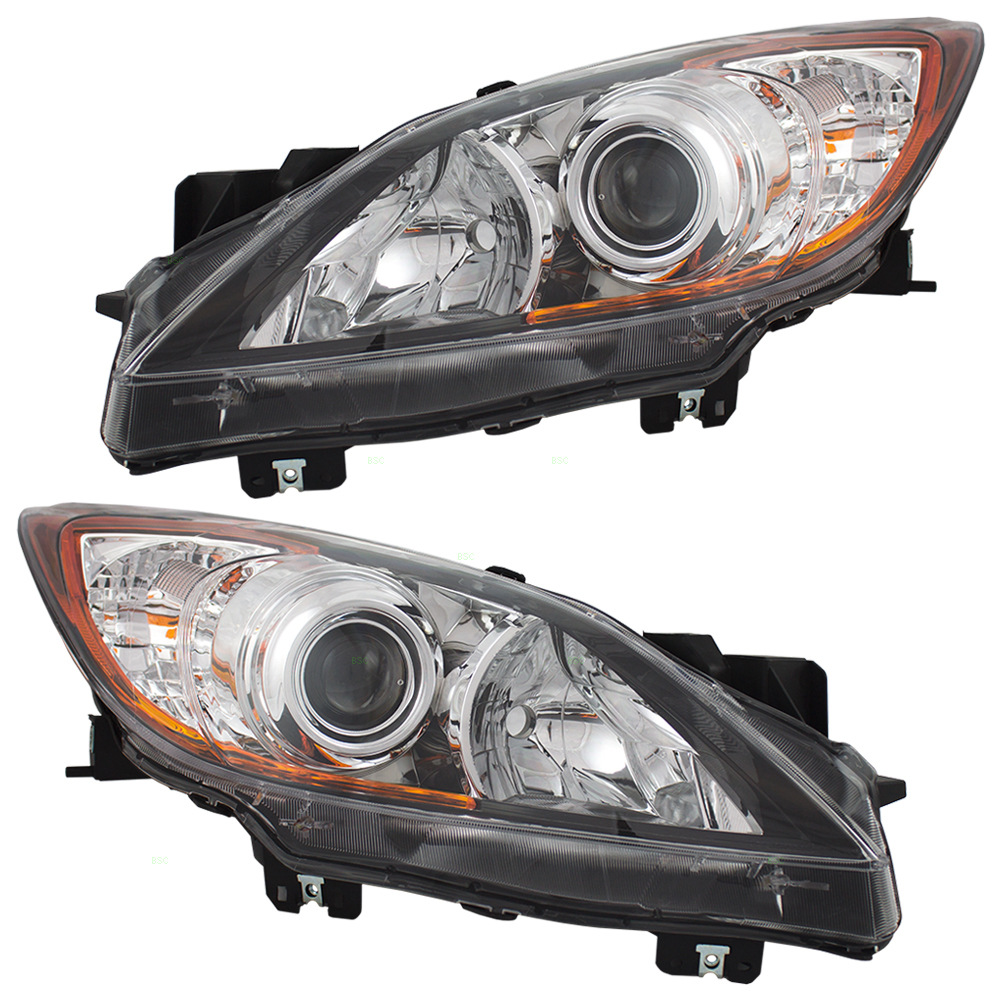 适用马自达大灯 马自达3大灯 马3大灯 前照灯MA2518130/MA2519130-阿里巴巴