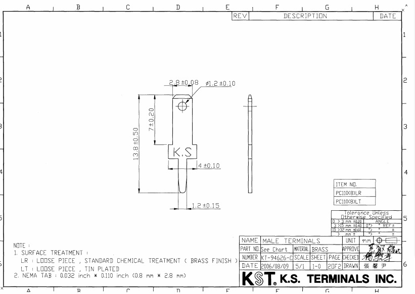 现货销售台湾KST PC110(5)LT端子-阿里巴巴