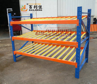 厂家直销流利式货架滑移式流利条货架精益管滑动先进先出流利架-阿里巴巴