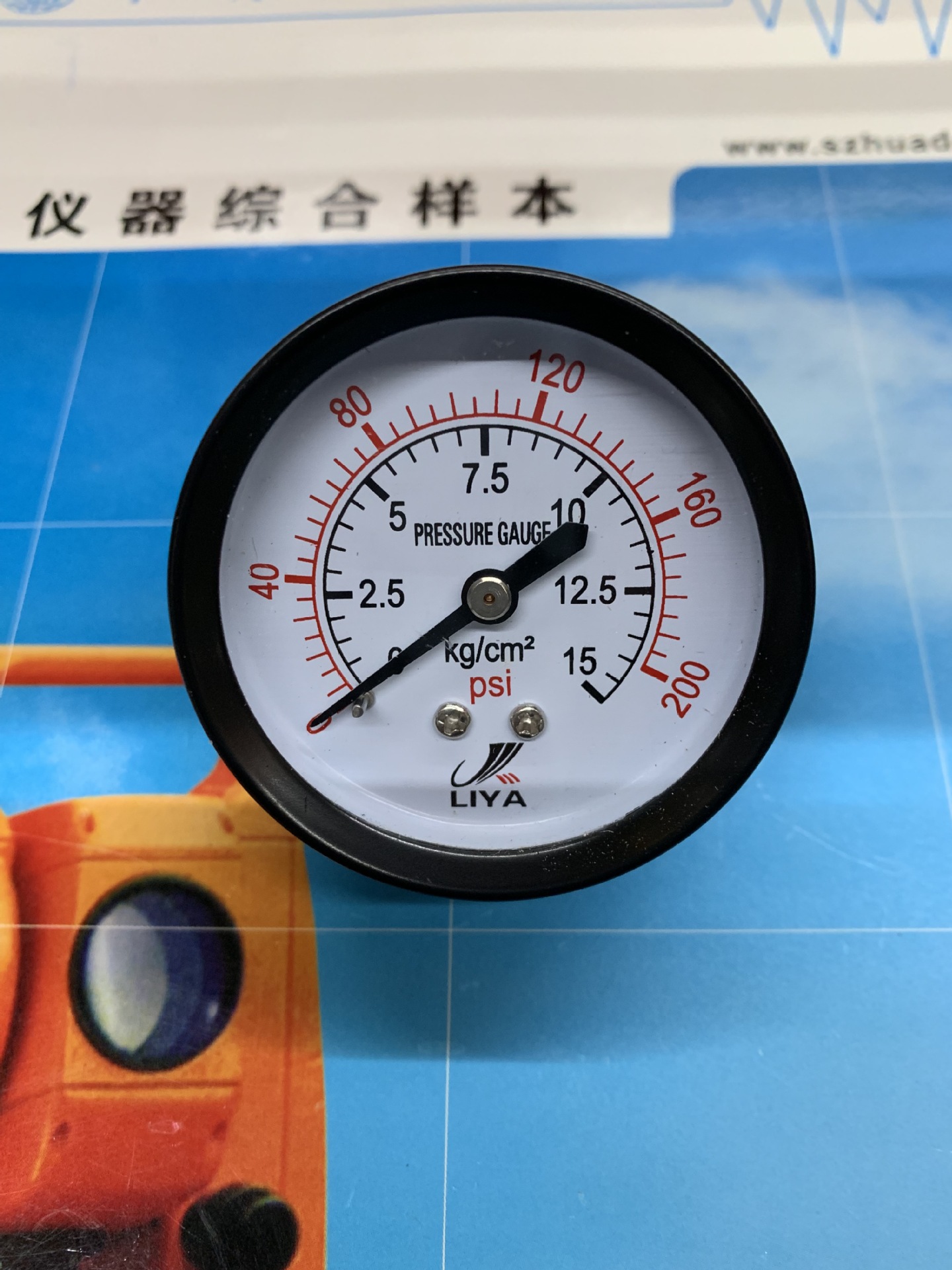 LIYA轴向压力表气压表Y40Z/Y50Z 1KG 2KG 5KG 7KG 10KG 15KG-阿里巴巴