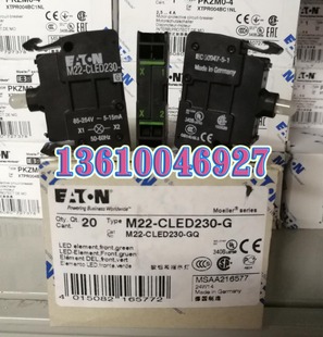EATON M22-CLED230-G穆勒带灯基座卡簧接线绿色,正品现货-阿里巴巴