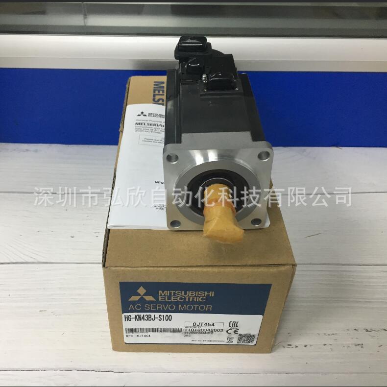 原装正品三菱 HG-KN43BJ-S100 0.4KW带抱闸伺服电机现货特价-阿里巴巴
