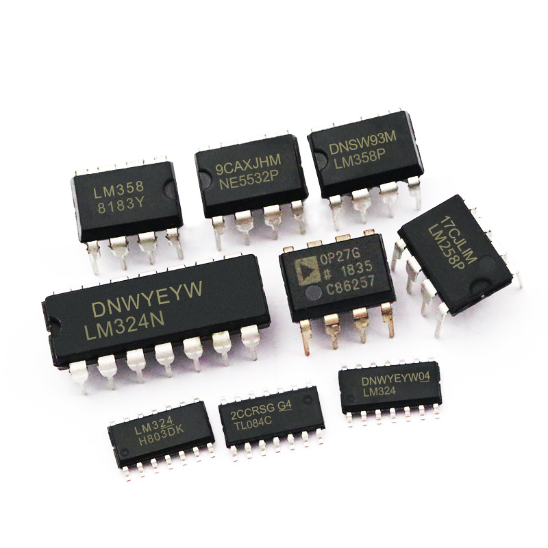 LM324N LM324双运/四路运算放大器LM224/258/358/386芯片-阿里巴巴