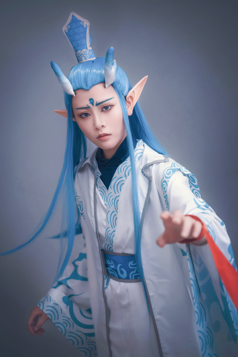 敖丙 cos服 哪吒之魔童降世cosplay衣服-阿里巴巴