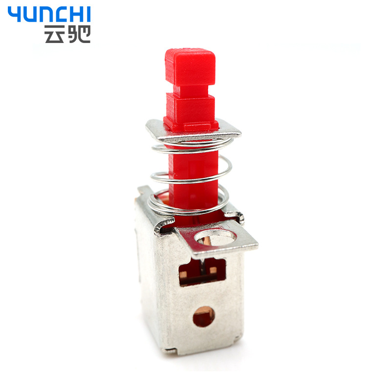 按键直键开关 琴键电源开关 6脚自锁无锁复位开关PS-22F04/A03-01-阿里巴巴