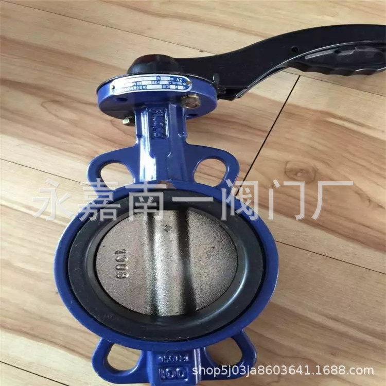 对夹式衬胶蝶阀 D371J-10/16Q 涡轮全衬胶蝶阀 DN400-阿里巴巴