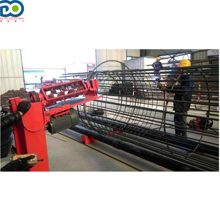 Building steel cage winding machine municipal railway building steel ...