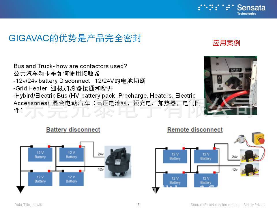 美国GIGAVAC一级代理：高压直流 GX系列接触器TESLA 特斯拉GX11-阿里巴巴