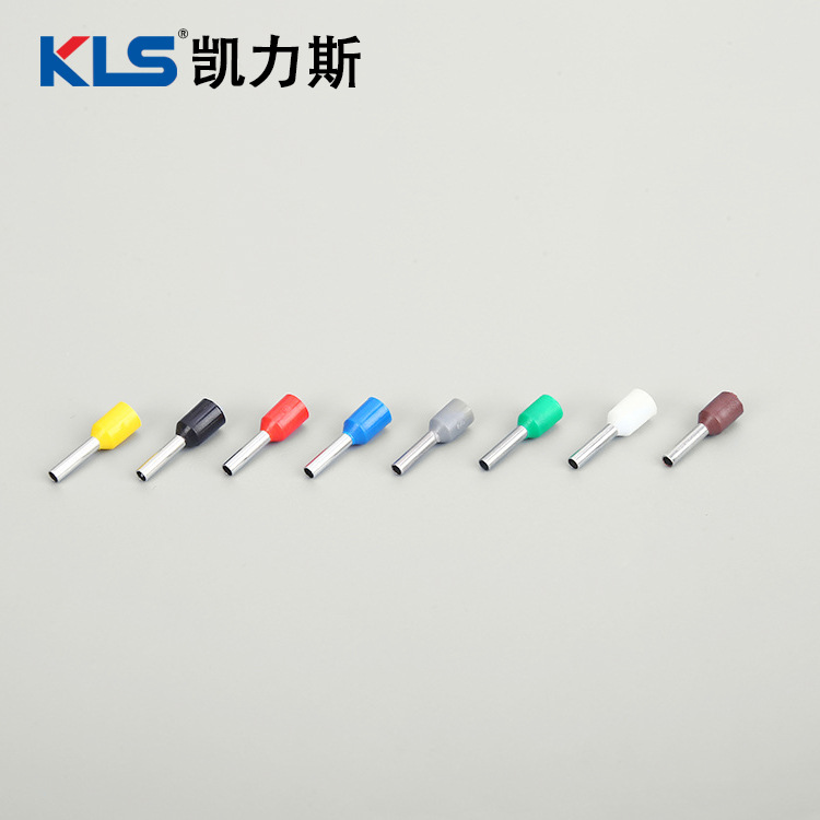 E1006 E1008 E1010 E1012接线端子黄铜管形预绝缘端头E型冷压端子-阿里巴巴