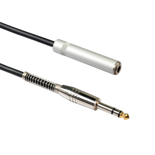 金属 6.35双声道延长线 6.3SP M-6.3SP F Cable 6.5mm公对母线-阿里巴巴