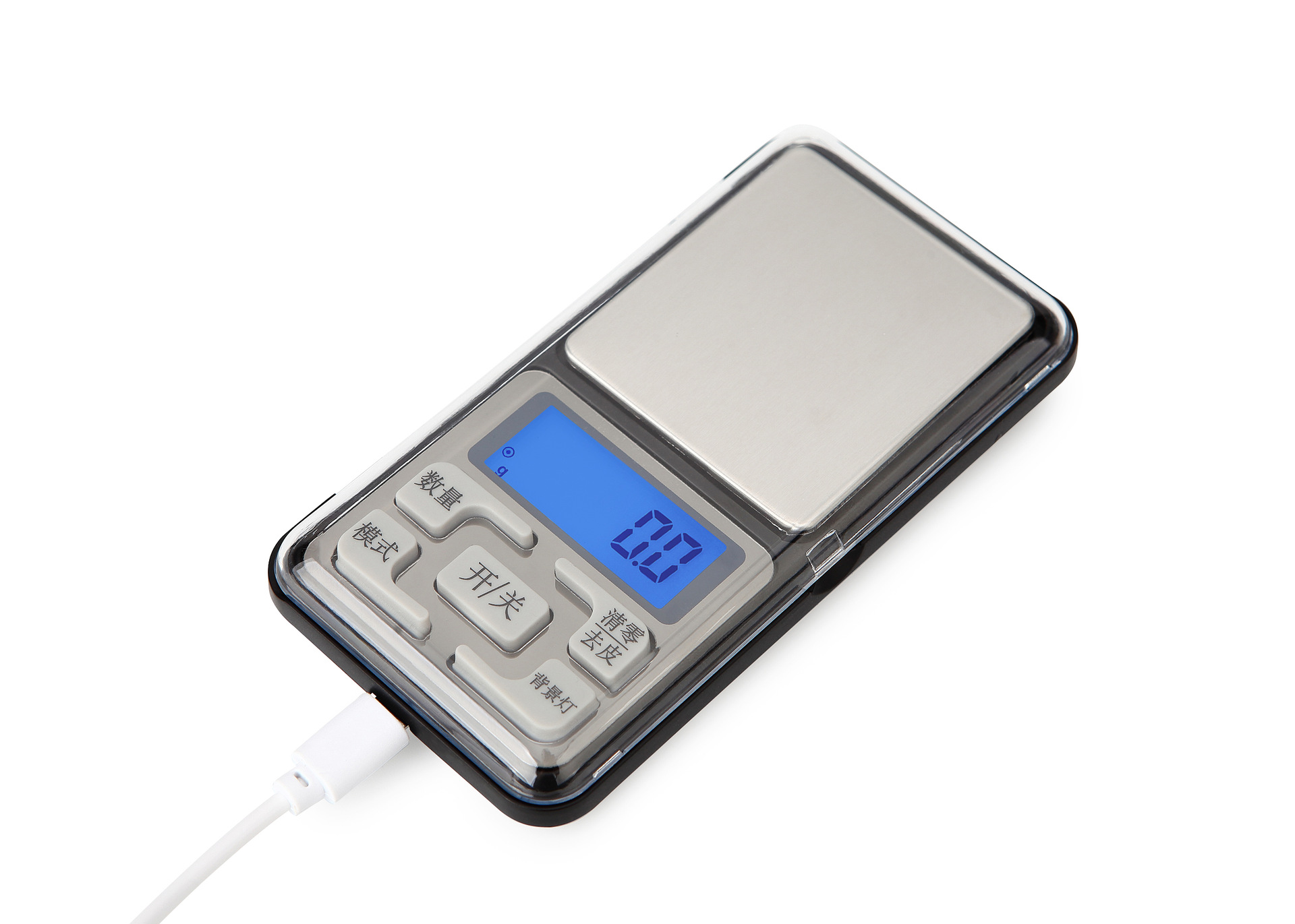 Small portable rechargeable electronic jewelry scale 0.01g mobile phone ...
