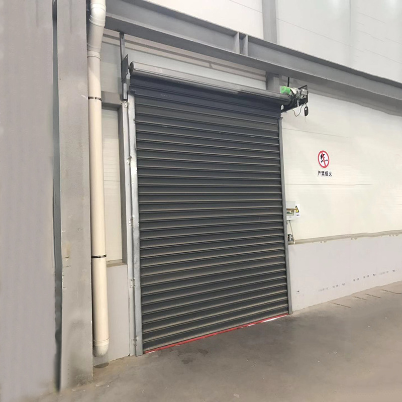 厂家直销硬质快速卷帘门 电动防风卷帘门 钢制防火卷帘门 车库门-阿里巴巴