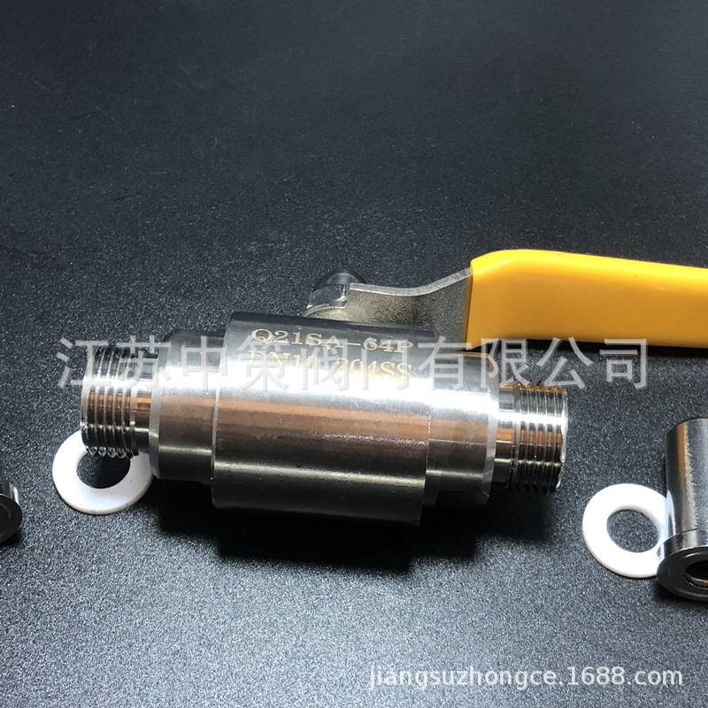 Q11F-25P Q11F-40P Q11F-64P不锈钢二片式内螺纹丝口球阀 1寸2寸-阿里巴巴