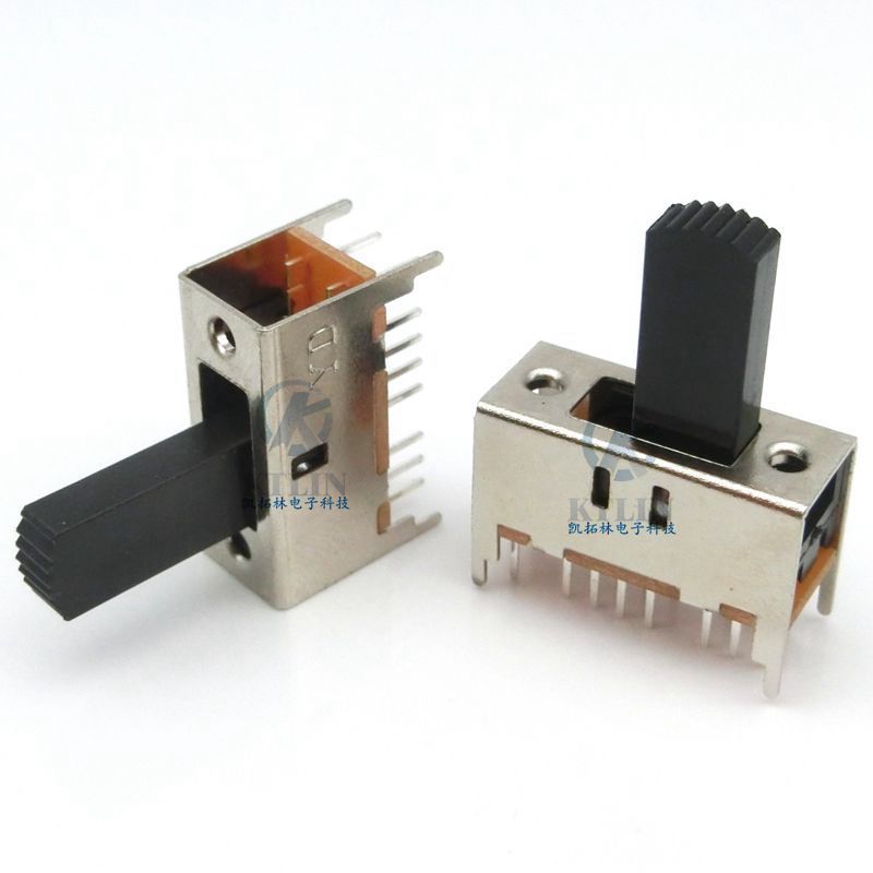 拨动开关SS SK-43D01 柄G15立式双排三档 滑动开关 音频 电源开关-阿里巴巴