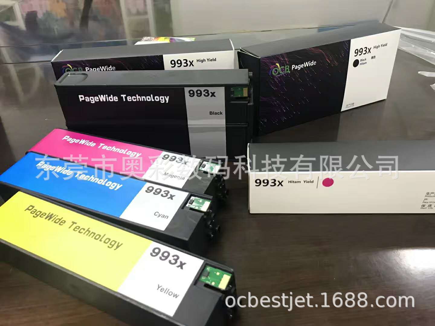 适用HP990 991 992 993X打印机墨盒芯片755/774/772/77740连供-阿里巴巴