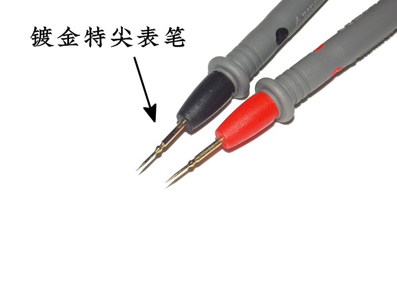 特尖特细表笔 数字万用表笔1000V 20A镀金铜针表笔表棒 测试表笔-阿里巴巴