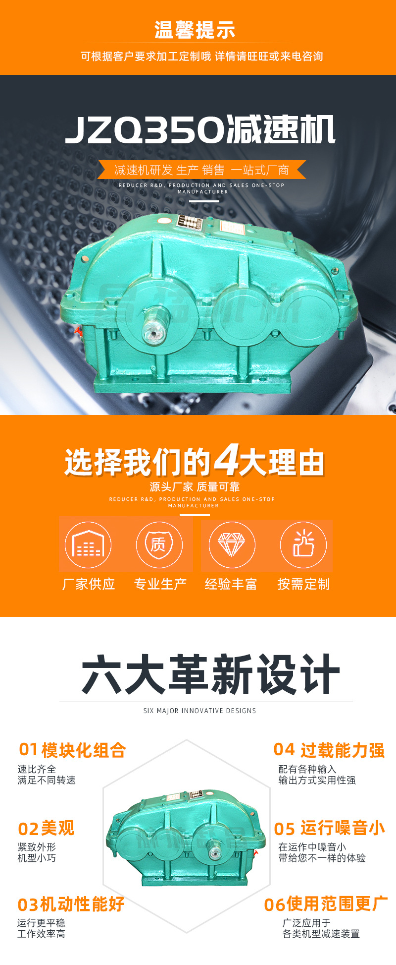 减速机厂家直供 ZQ350圆柱齿轮减速器 同轴卧式齿轮减速机减速器-阿里巴巴