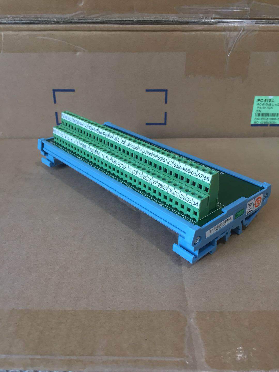 研华DIN导轨安装的68脚SCSI-II接线端子ADAM-3968螺丝端子模块-阿里巴巴