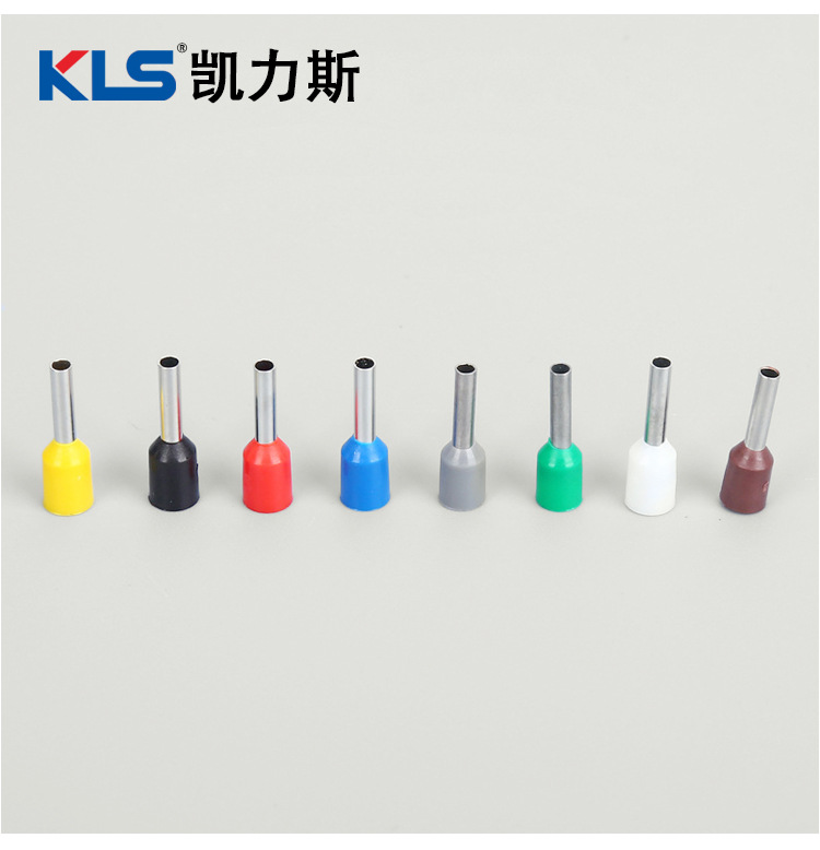 E1006 E1008 E1010 E1012接线端子黄铜管形预绝缘端头E型冷压端子-阿里巴巴