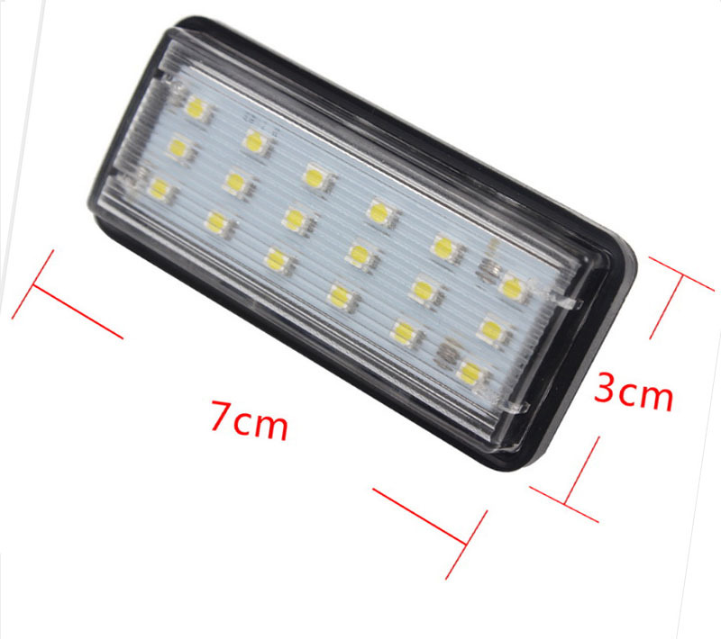 适用于丰田雷克萨斯LX470 LED牌照灯总成 2个-阿里巴巴