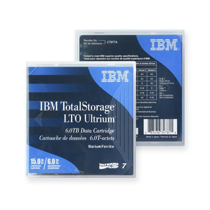 IBM LTO7 Ultrium 7 数据备份磁带 38L7302 6TB-15TB-阿里巴巴
