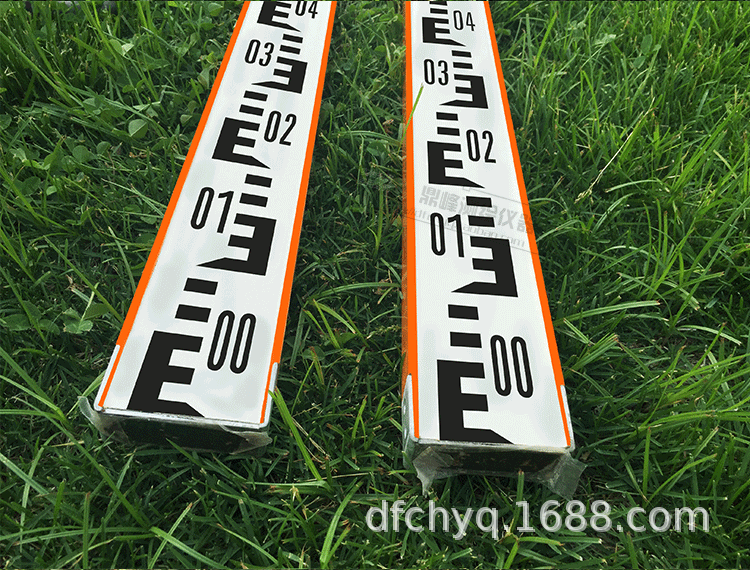 河北珠峰2米3m黑红木质水准标尺红黑面测量尺三四等水准专用尺板-阿里巴巴