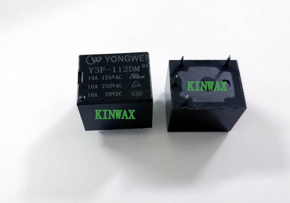 Y3F-112DM正品继电器T73 10A 250VAC 4脚常开通用HF3FF G5LA-阿里巴巴