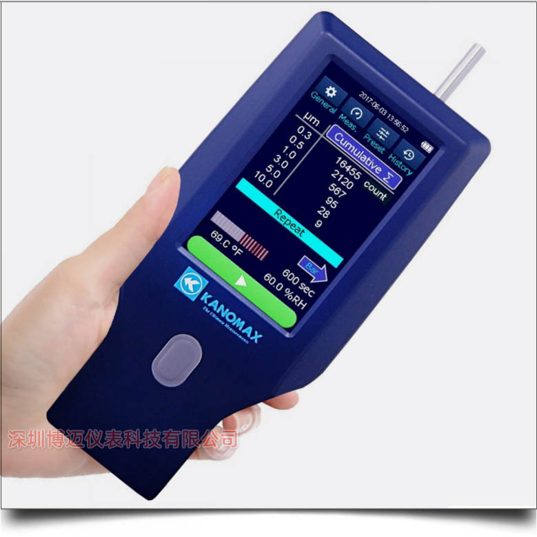 日本加野KANOMAX 3889多功能手持式6通道激光尘埃粒子计数器-阿里巴巴