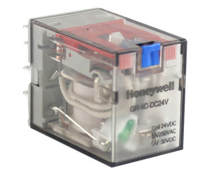 霍尼韦尔中间继电器GR-4C-DC24V带测试按钮指示灯-阿里巴巴