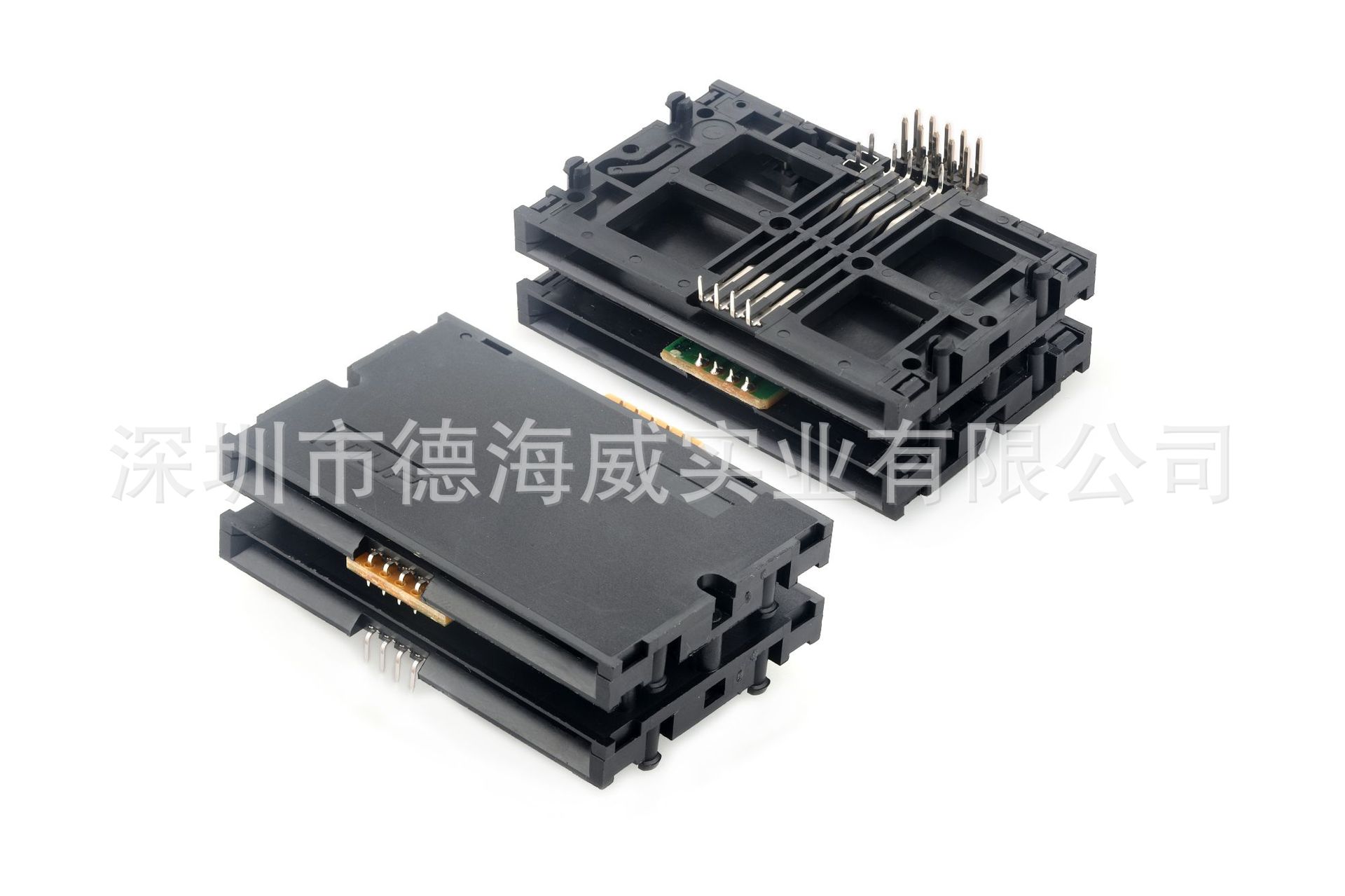 MUP品牌-原厂直供双层DIP插件IC卡座MUP-C811,连接器常开常闭-阿里巴巴