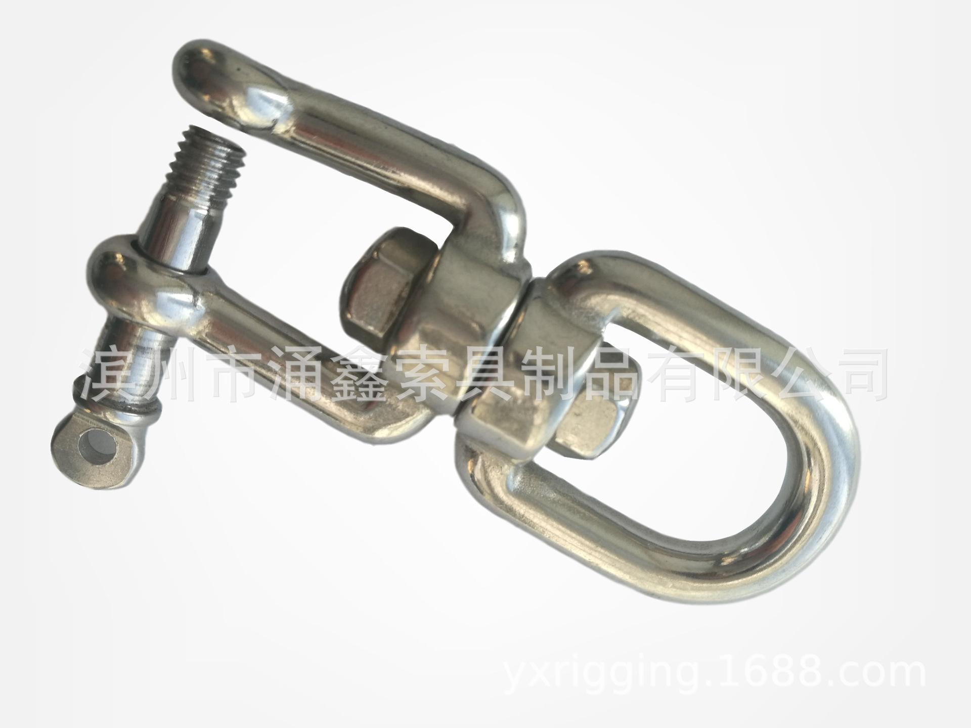 厂家直供 不锈钢304 圈叉式旋转环 重力旋转环 双卸扣转环-阿里巴巴