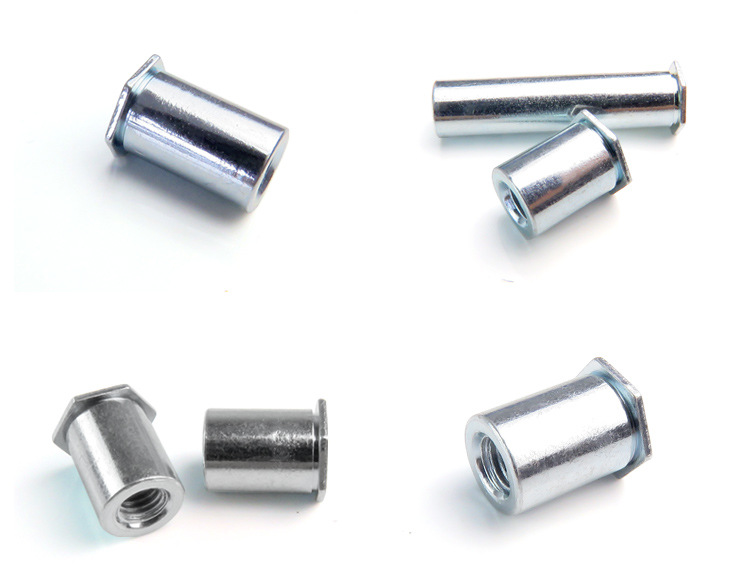 BSO-M3 螺柱/4.2底孔 压铆螺柱/盲孔压铆螺柱/螺母柱 铁镀锌碳钢-阿里巴巴