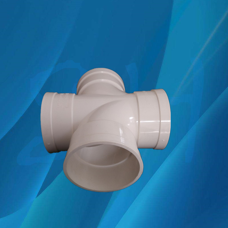 50 75 110 160PVC顺水四通PVC斜四通 排水管立体 平面四通 变异径-阿里巴巴