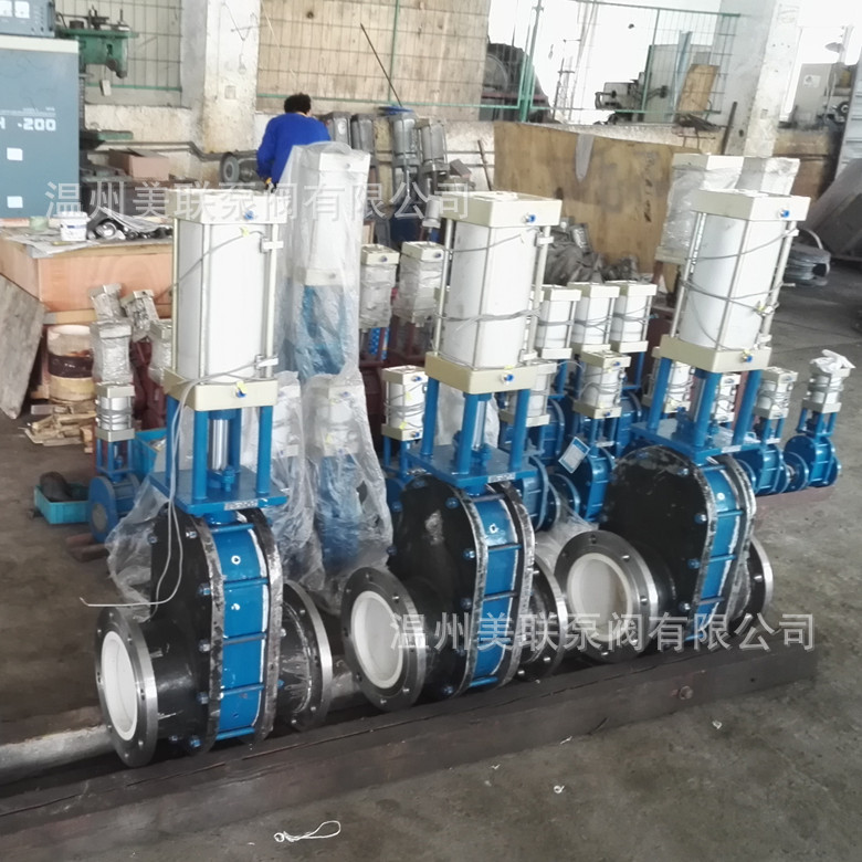 气动碳化钨合金耐磨双闸板阀 气动双闸板阀-阿里巴巴