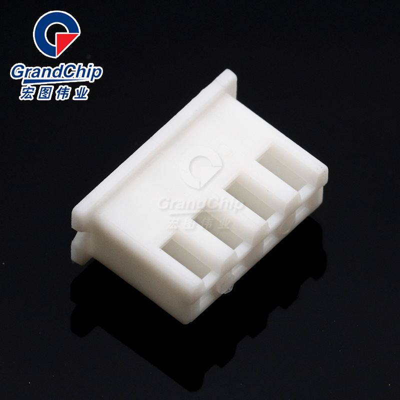 连接器XH2.54-4Y XH-4Y母座胶壳2.54mm间距接插件接线端子-阿里巴巴