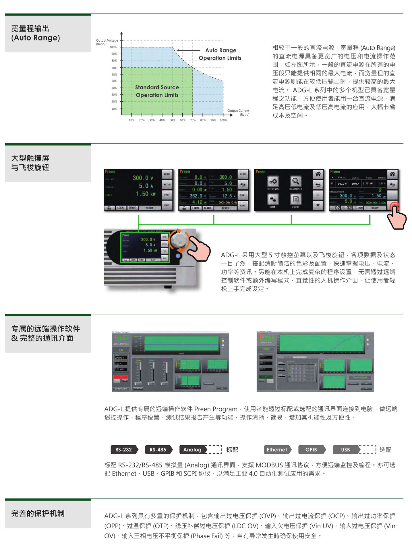 艾普斯电源 ADG-L系列检测实验室医疗工业用可编程直流电源供应器-阿里巴巴