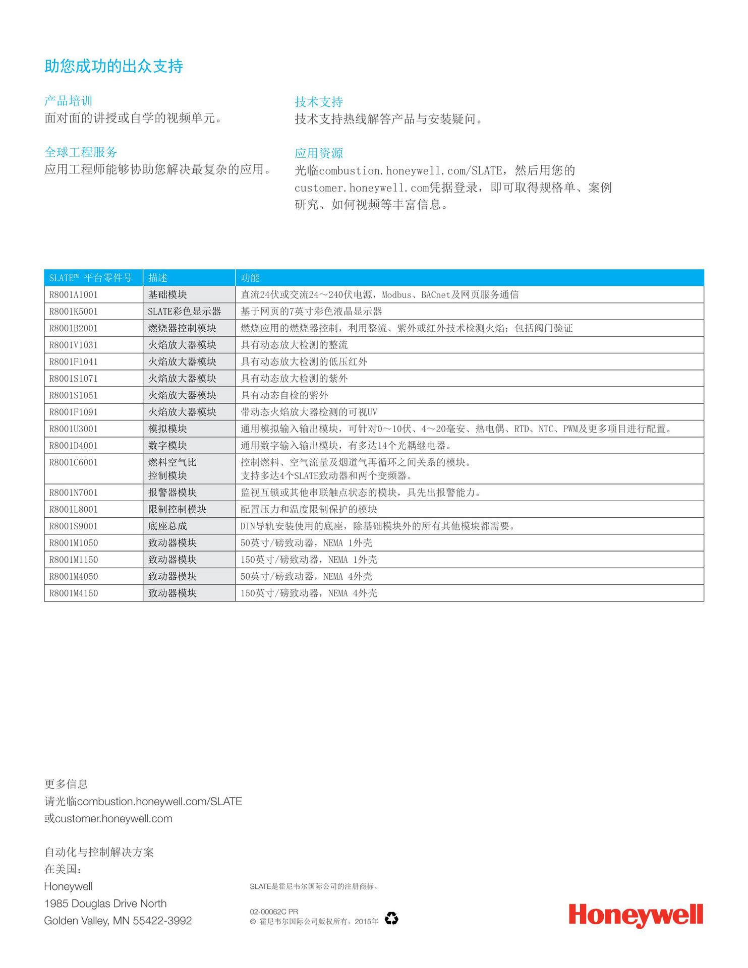 R8001A1001 控制器模块 honeywell slate电子比调系统-阿里巴巴