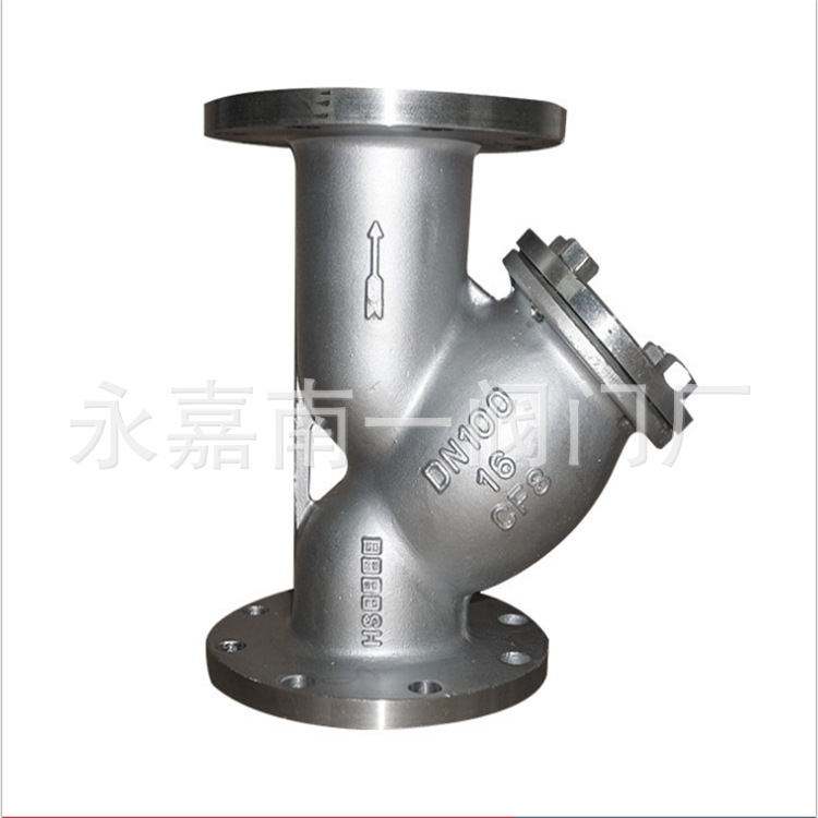 GL41W-16P 不锈钢Y型法兰过滤器 PN16 DN65 过滤器-阿里巴巴