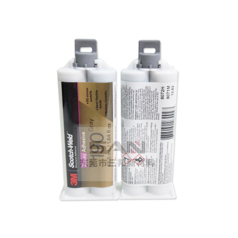 3M DP190 双组份环氧树脂 金属粘接高性能灌封结构胶 灰色/半透明-阿里巴巴