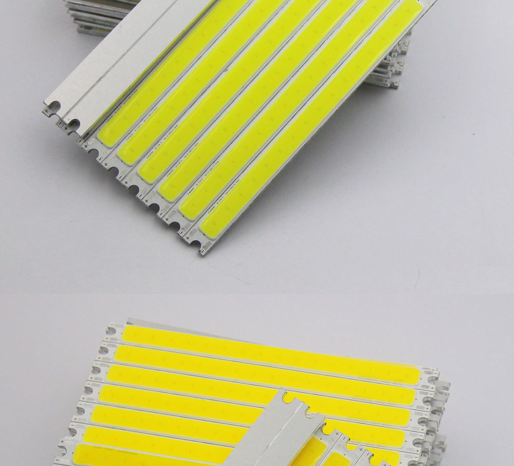 100x8mm COB 集成 倒装 LED 面光源 长条LED 灯珠 LED灯板 12V-阿里巴巴