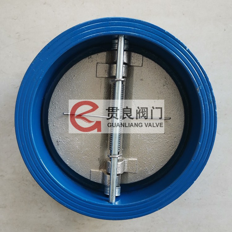 DH77X-10/16双瓣超薄铸铁对夹蝶型止回阀H76X单向逆止阀DN50-300-阿里巴巴