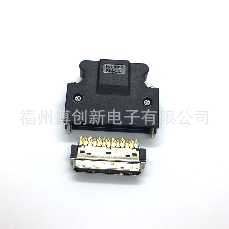 原装正品suntone SM-50J尚通伺服插头SCSI 50P MR-J3CN1 伺服插头-阿里巴巴