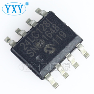 厂家直营24LC128-I/SN 24LC128 SOP-8 128Kbit存储器 集成芯片-阿里巴巴