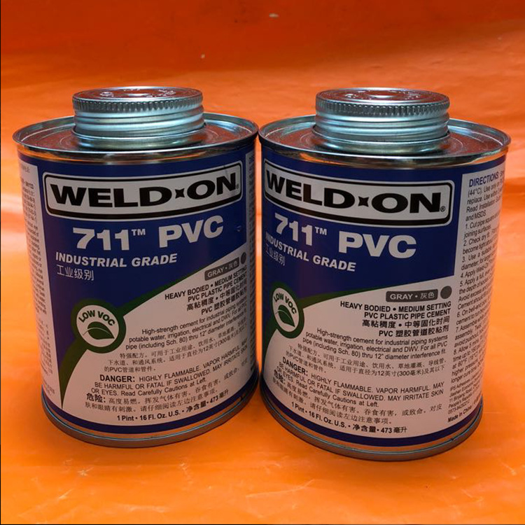 UPVC胶水 IPS 711 PVC化工管道胶粘剂 粘结剂 WELD-ON 946ML/桶-阿里巴巴