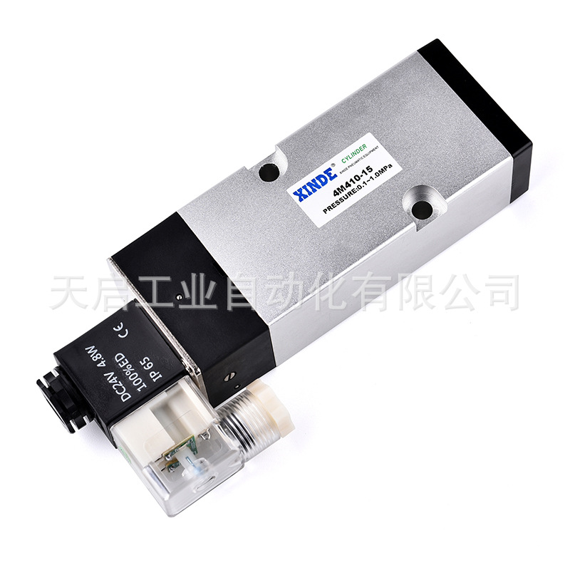 电磁阀4M210-08/4M310-10/4M410-15 DC24V AC220V AIRTAC亚德客型-阿里巴巴