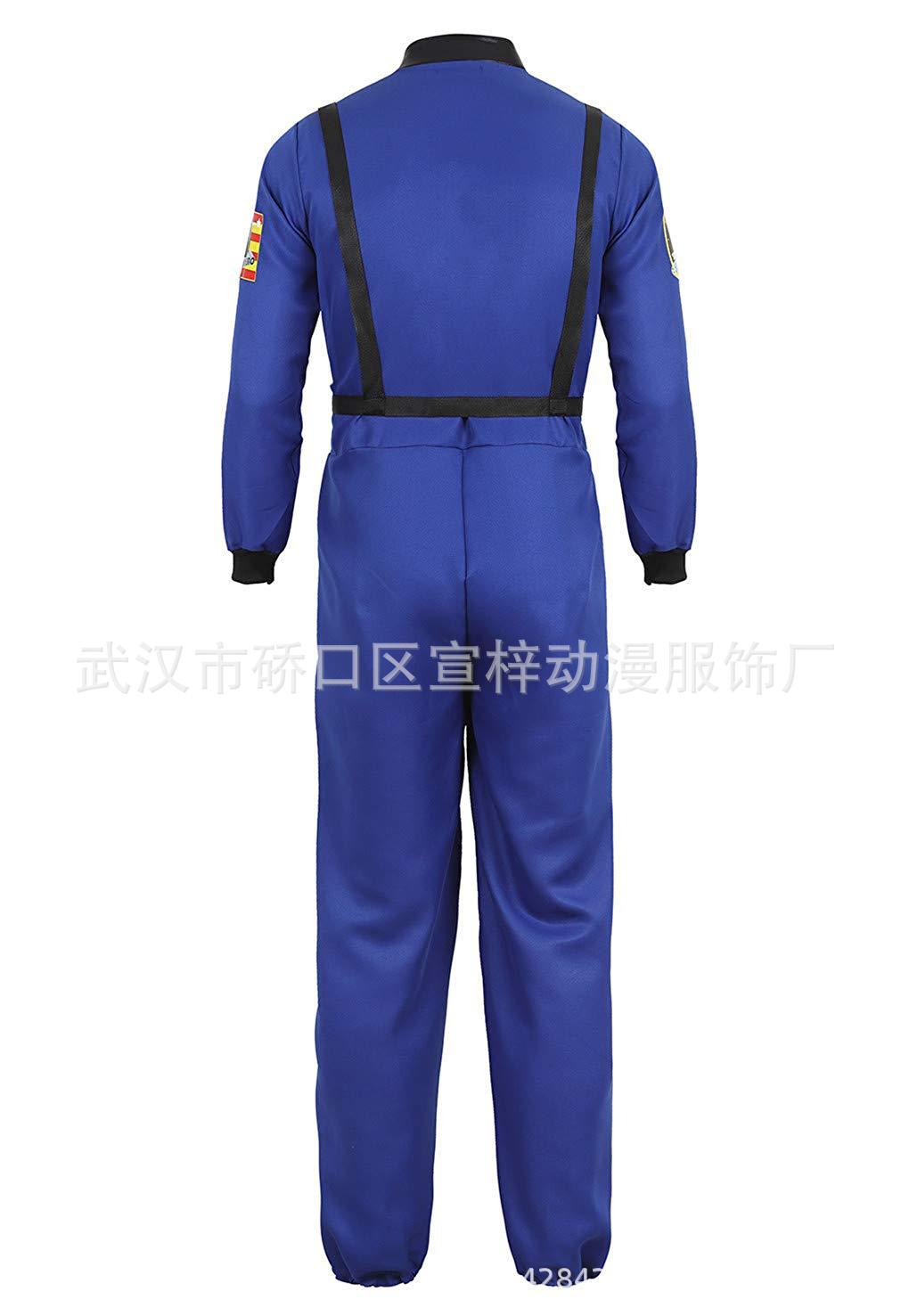 万圣节cosplay成人太空人礼服宇航员扮演化装舞会航天员演出服-阿里巴巴