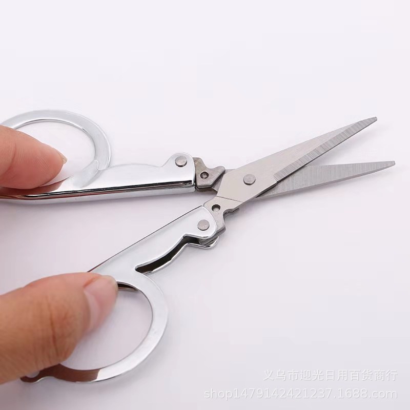便携式旅行多功能不锈钢折叠剪刀手工课剪刀家用迷你剪线头剪刀-阿里巴巴