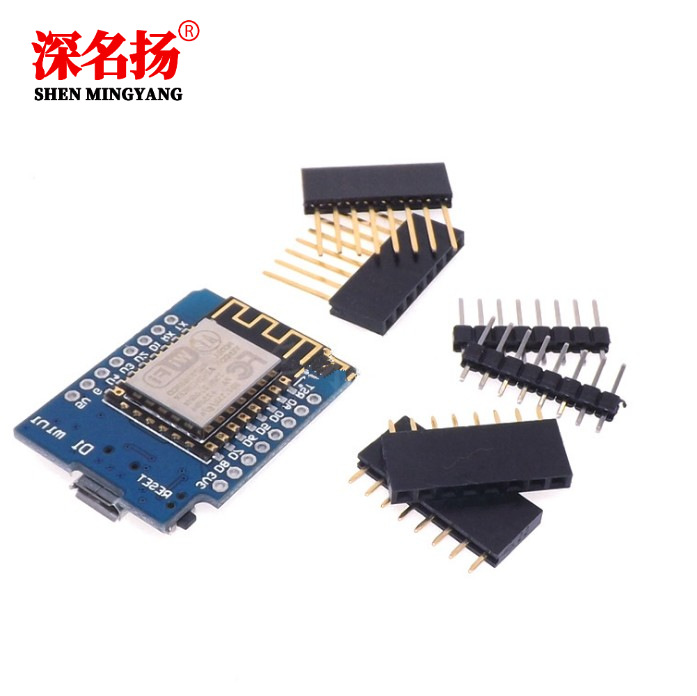 mini D1 迷你 NodeMcu Lua WIFI 基于ESP-12F模块 ESP8266开发板-阿里巴巴