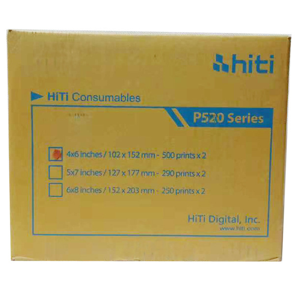 呈妍P525L/P520L热升华打印机耗材6寸打印相片纸新款老款-阿里巴巴