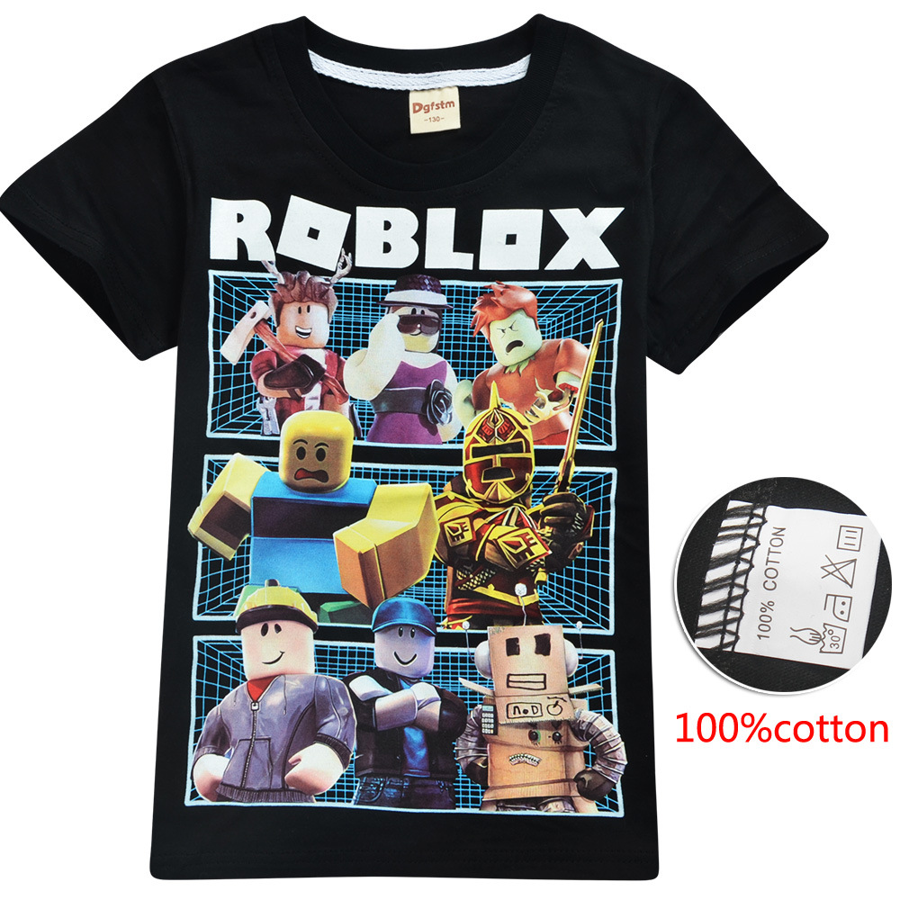 Chic New Kids Boys 3D Game ROBLOX Short Sleeve T-Shirts Tops 6-14 Years ...
